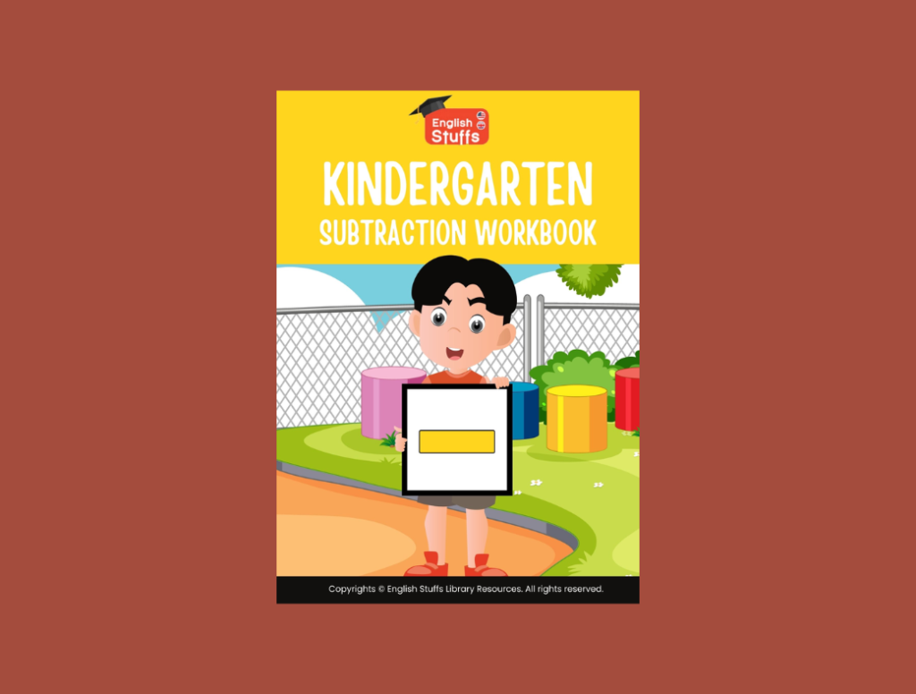 Kindergarten Subtraction workbook - English Stuffs