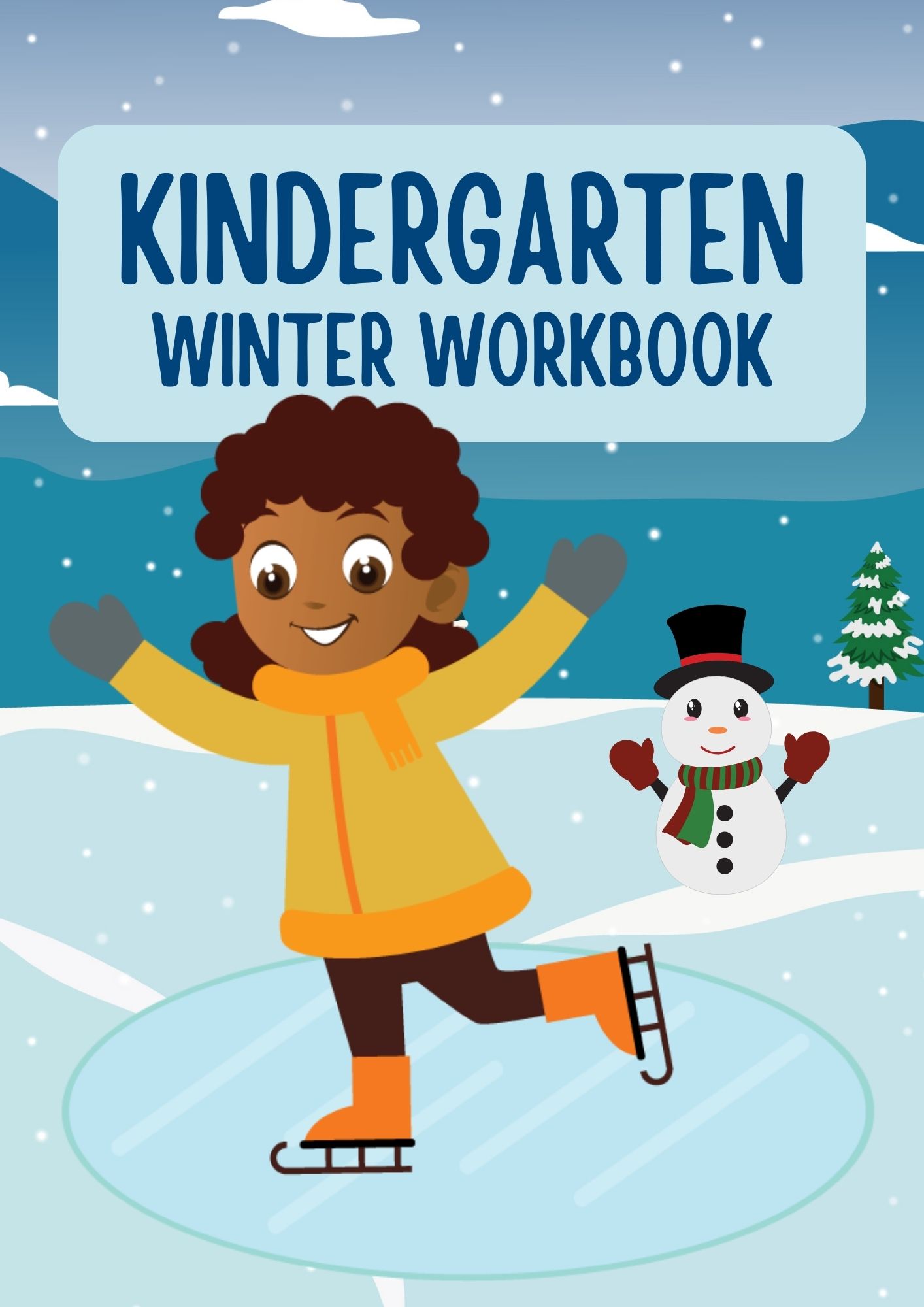 Kindergarten Winter Workbook - English Stuffs